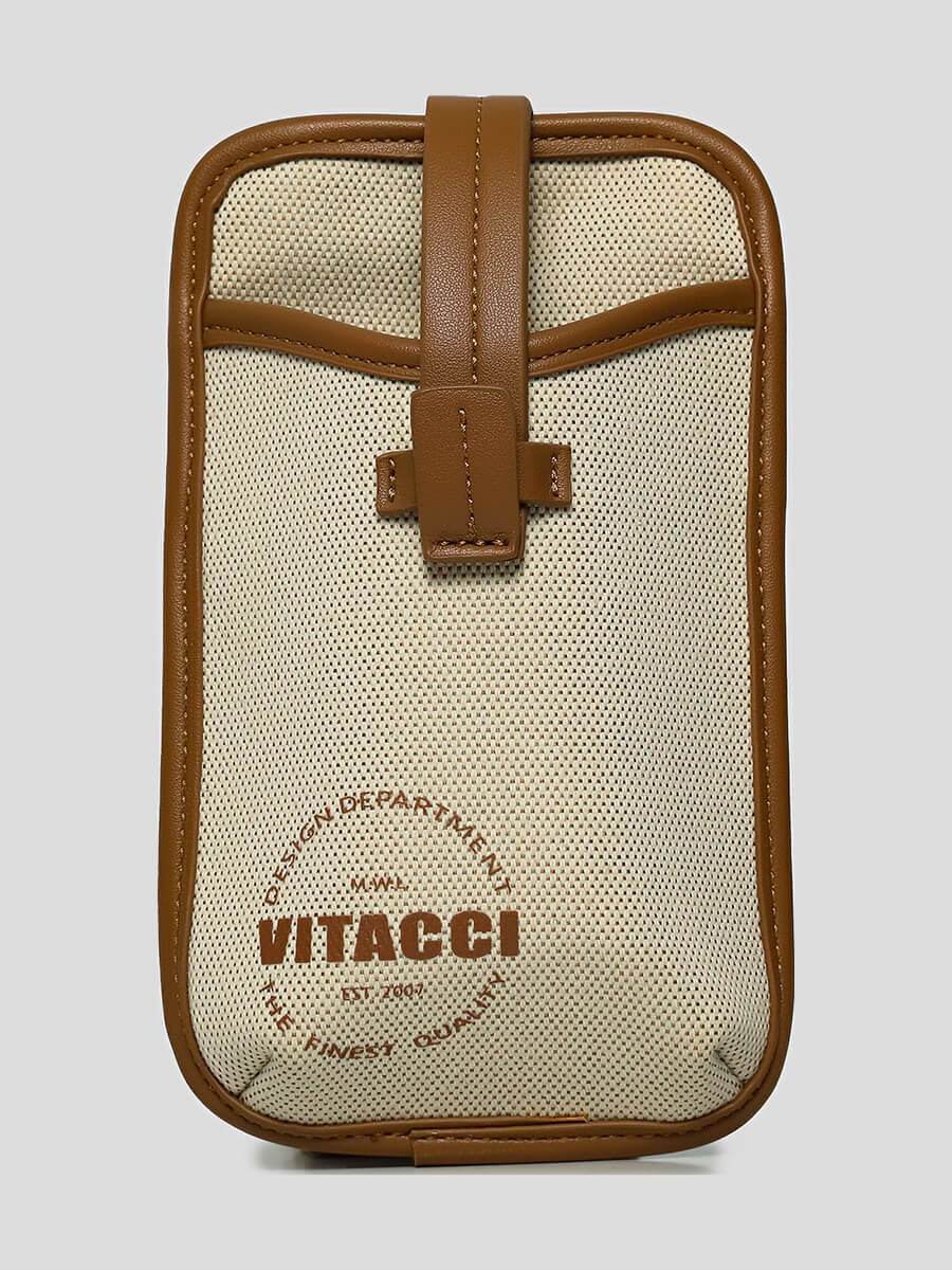 Сумка кросс-боди женская Vitacci PT1167-04, коричневый