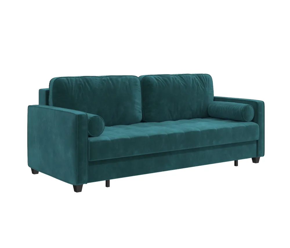 Прямой диван Premium Mebel Лофт, синий