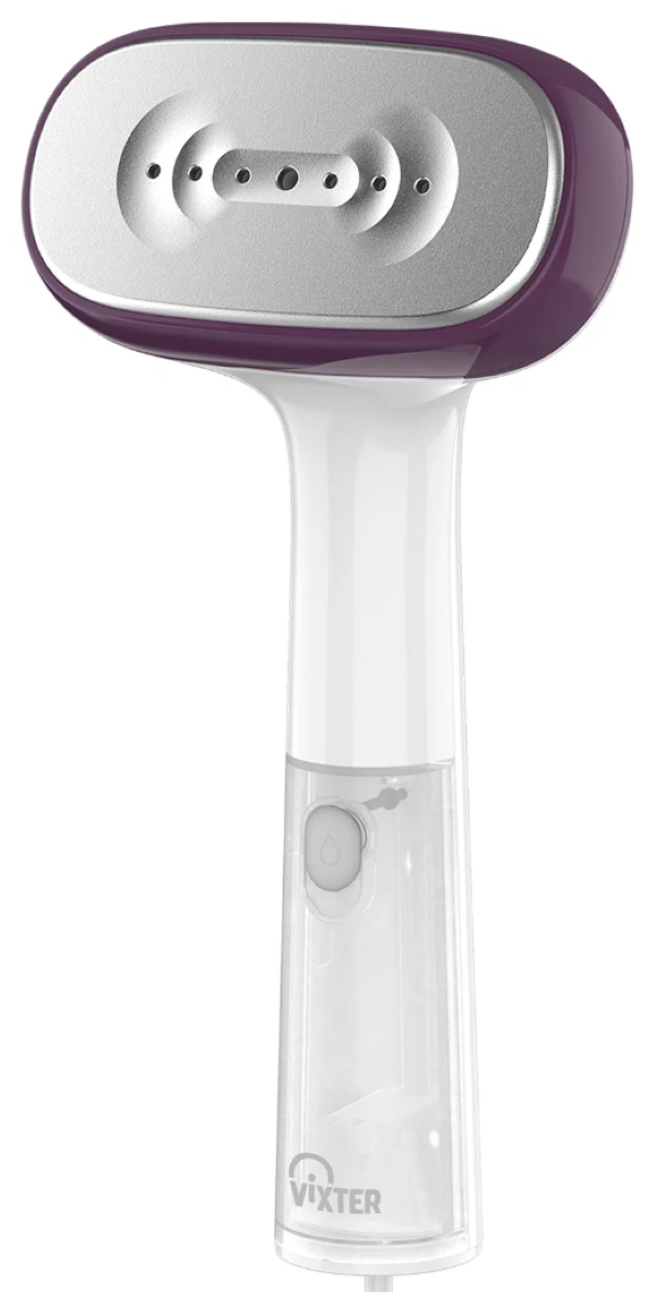 Ручной отпариватель VIXTER GSH-1400 White/Violet 0,075 л белый, фиолетовый