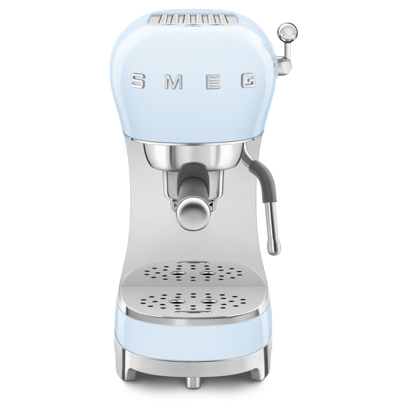 Рожковая кофемашина Smeg ECF02PBEU голубой