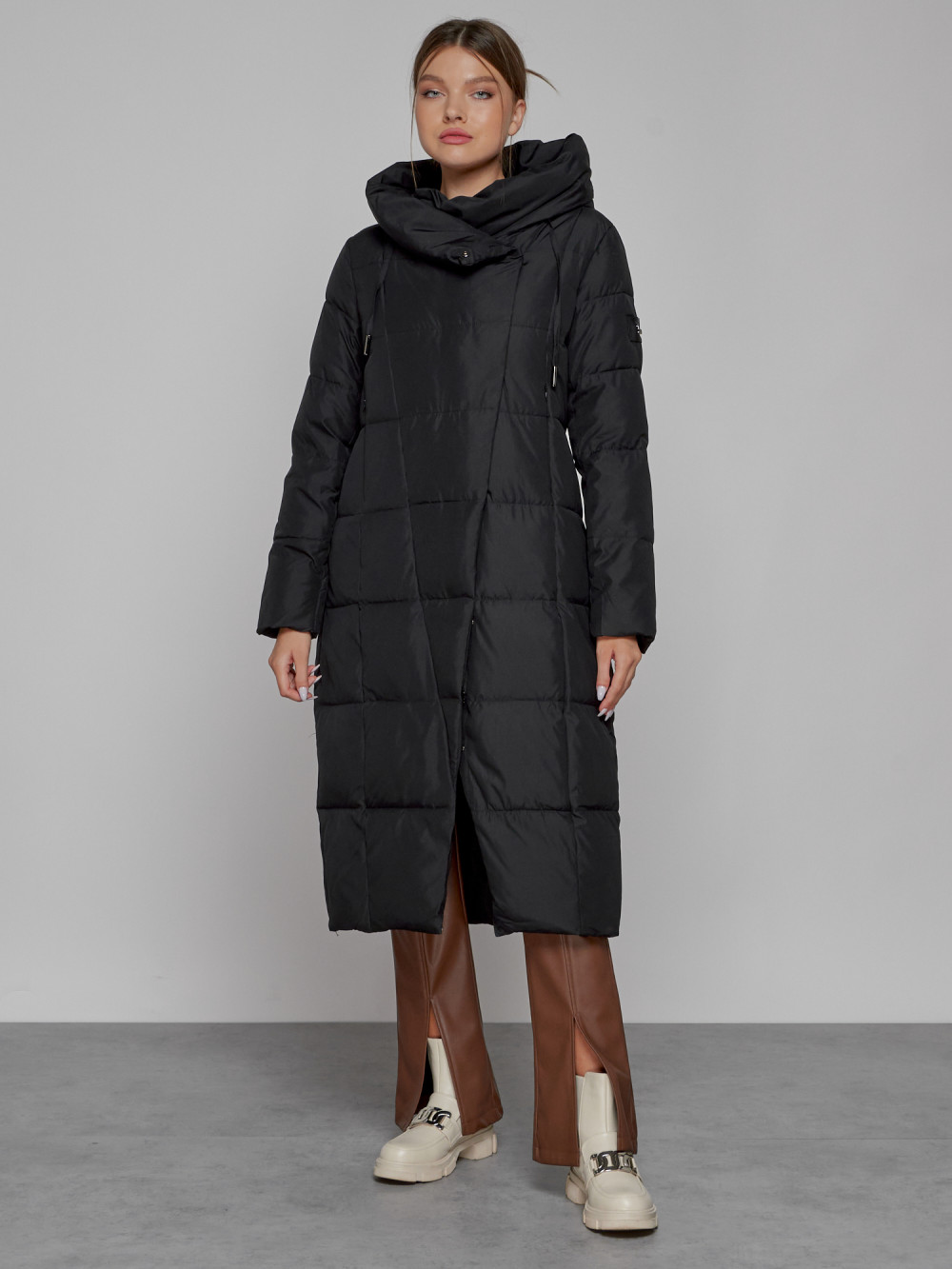Пальто женское MTFORCE 13363 черное XL