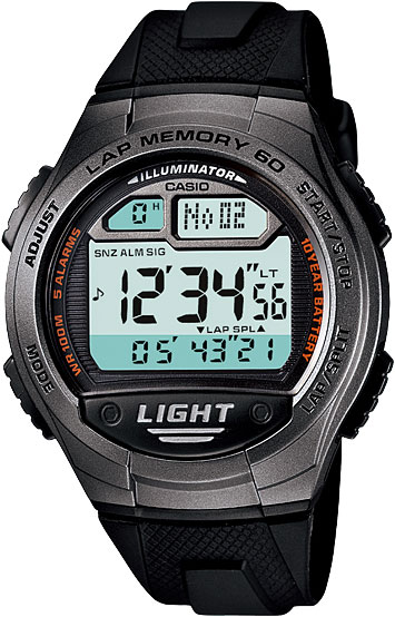 Наручные часы электронные мужские Casio Collection W-734-1A