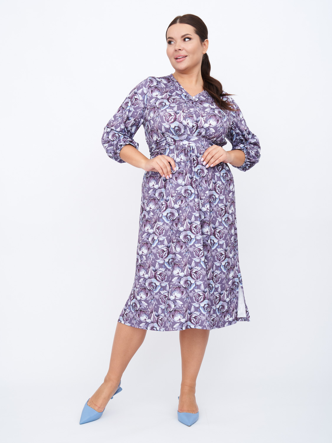 Платье женское ARTESSA PP32407ROS41 фиолетовое 56-58 RU