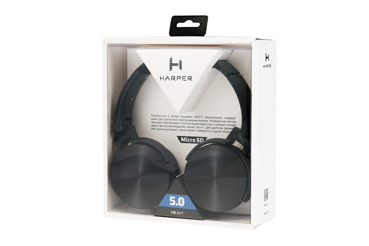 Беспроводные наушники Harper HB-217 Black