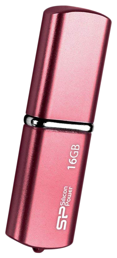 Флешка Silicon Power LuxMini 720 16ГБ Pink (SP016GBUF2720V1H)