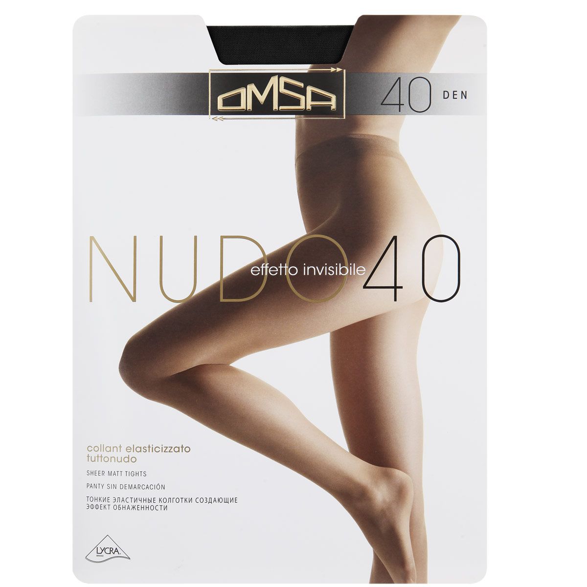 Колготки женские Omsa NUDO черные 4 (L)