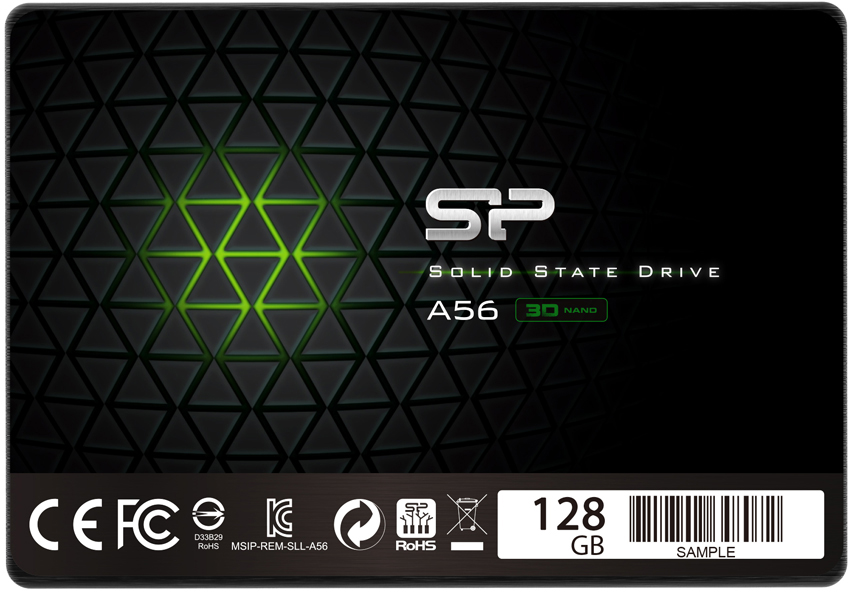 SSD накопитель Silicon Power Ace A56 2.5" 128 ГБ (SP128GBSS3A56B25)