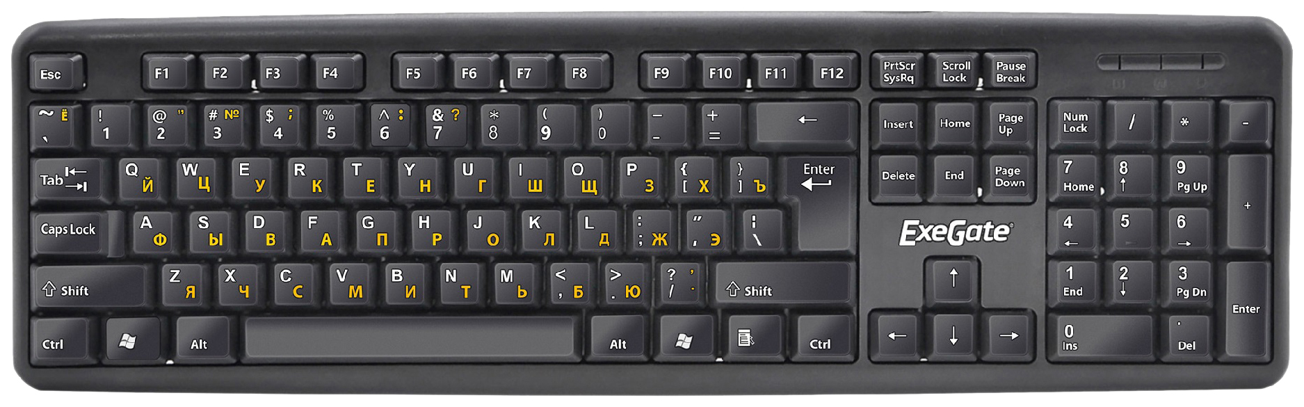 Проводная клавиатура ExeGate LY-331 Black (EX263905RUS)