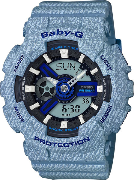 Наручные часы кварцевые женские Casio Baby-G BA-110DE-2A2