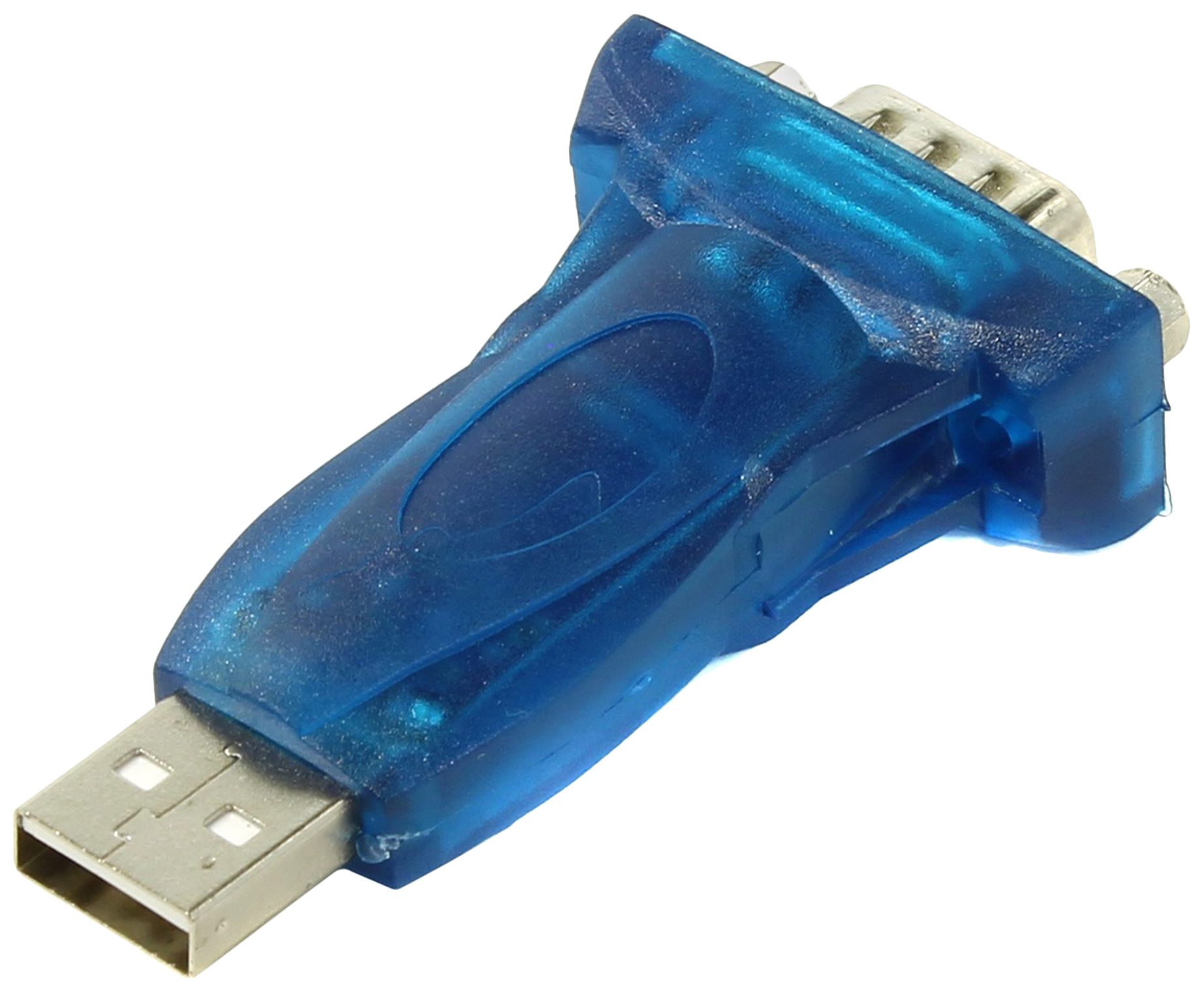 Переходник Orient USB A-RS232, M-F Blue (UAS-012)