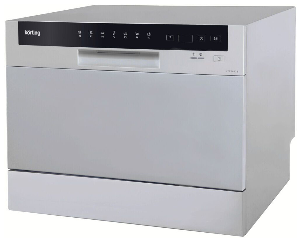 Посудомоечная машина компактная Korting KDF 2050 S silver