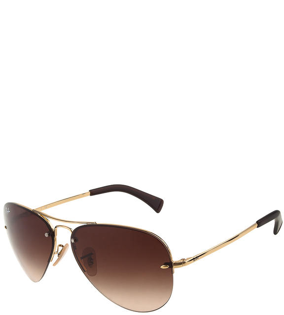 Солнцезащитные очки женские Ray-Ban 0RB3449 001/1359 коричневые