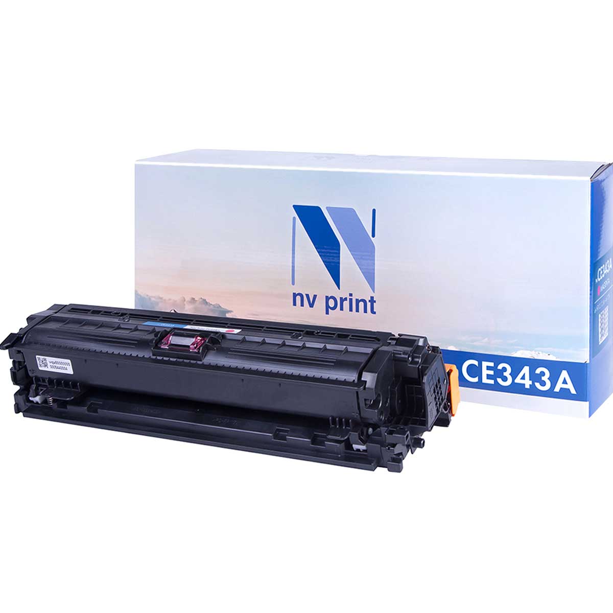 Картридж для лазерного принтера NV Print CE343AM, Purple