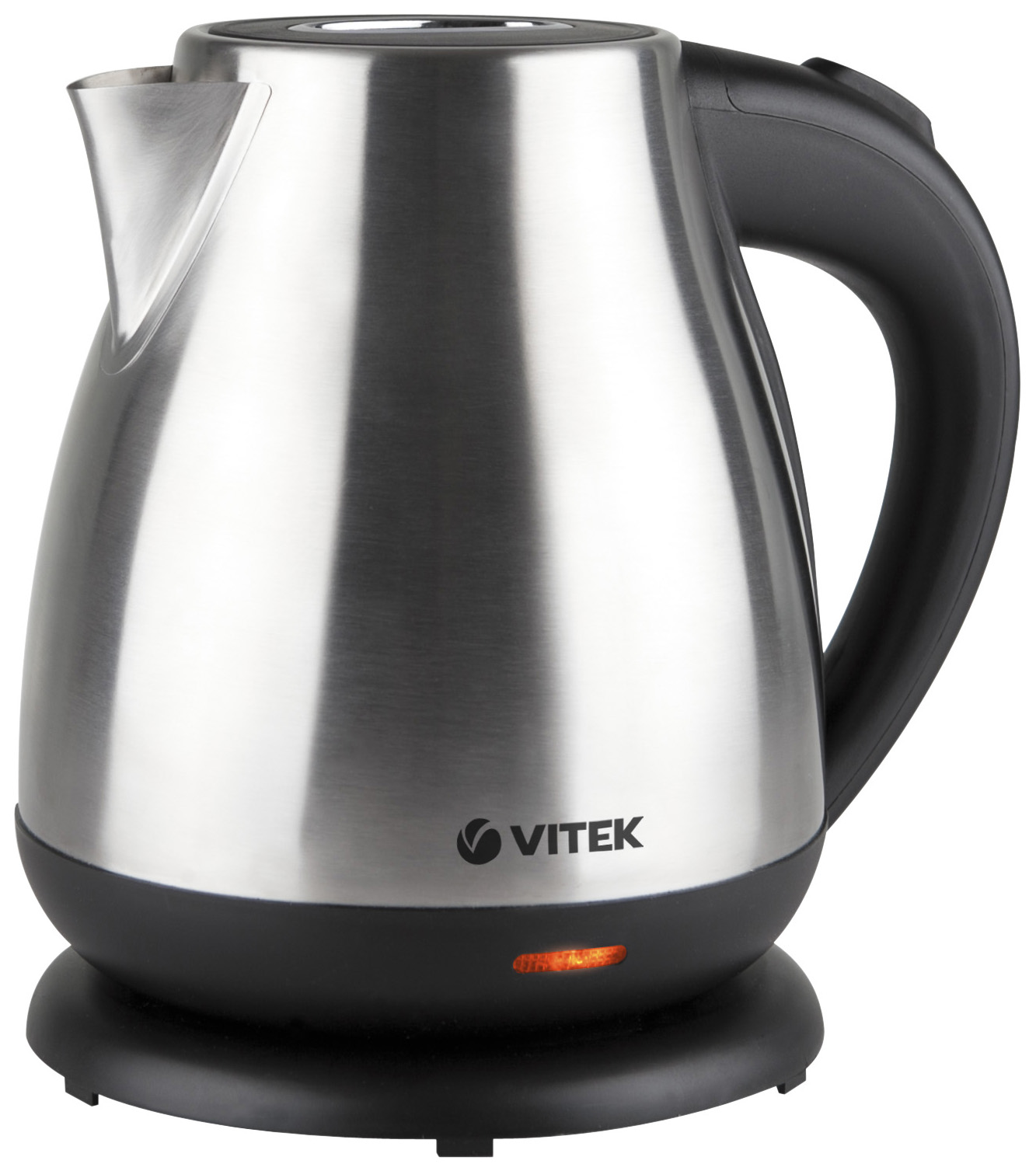 Чайник электрический VITEK VT-7012ST 1.7 л серебристый, черный