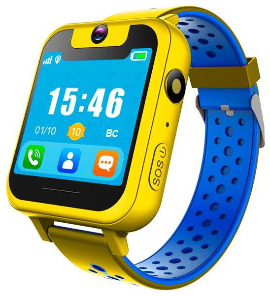 Смарт-часы Digma Kid K7m Yellow/Blue