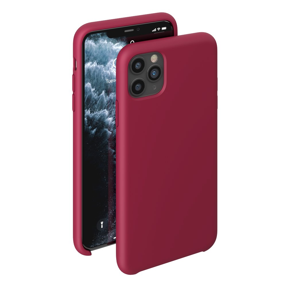 Чехол Deppa Liquid Silicone Case для Apple iPhone 11 Pro Max (Red)