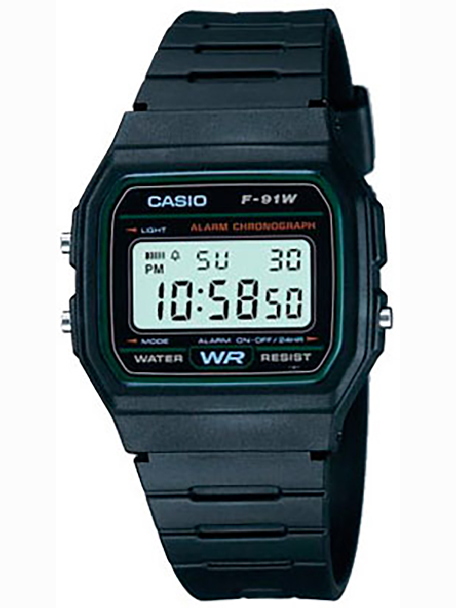 Наручные часы мужские Casio F-91W-3D