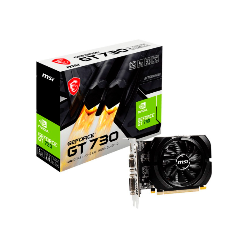 Видеокарта MSI NVIDIA GeForce GT 730 (N730K-4GD3/OCV1)