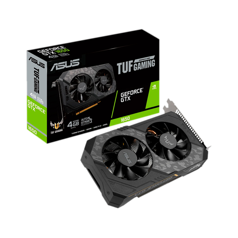 Видеокарта ASUS NVIDIA GeForce GTX 1650 TUF Gaming (90YV0EH1-M0NA00)