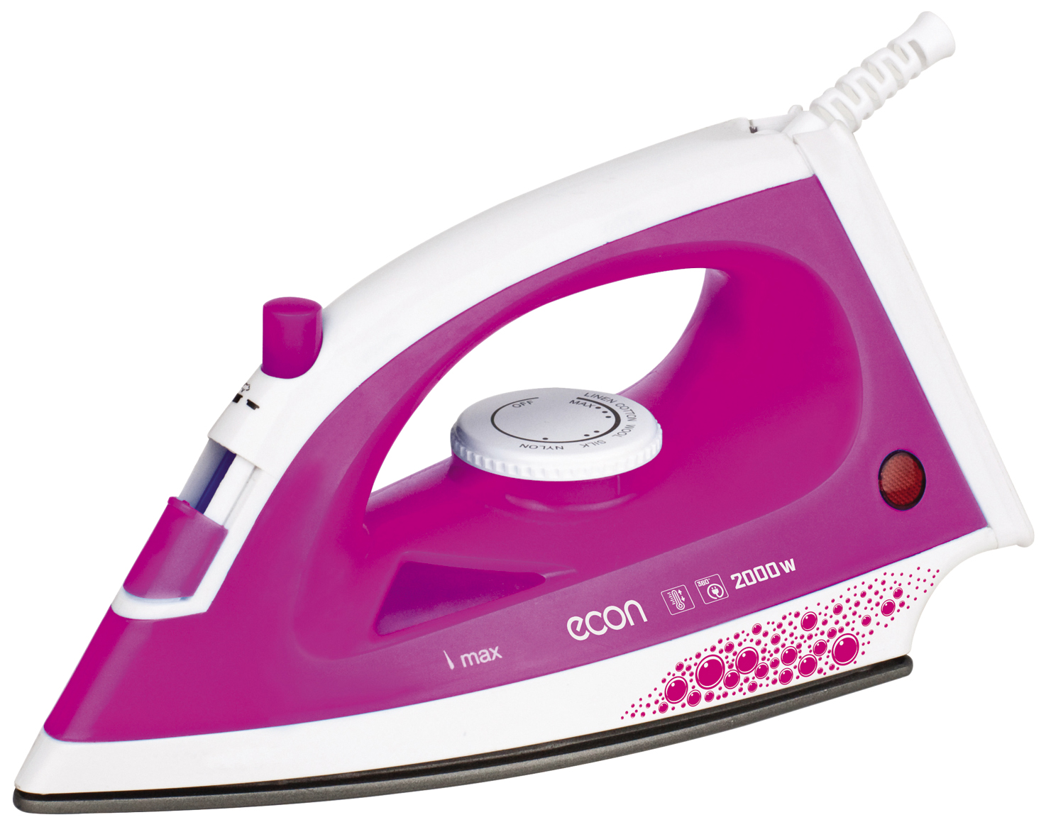 Утюг ECON ECO-BI2001 White/Pink