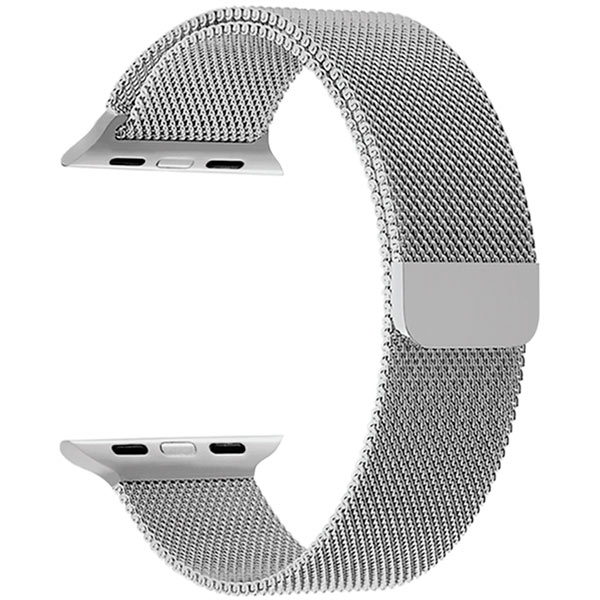 Ремешок из стали для Apple Watch 42/44/45 mm LYAMBDA CAPELLA DS-APM02/2-44-SL Серебристый