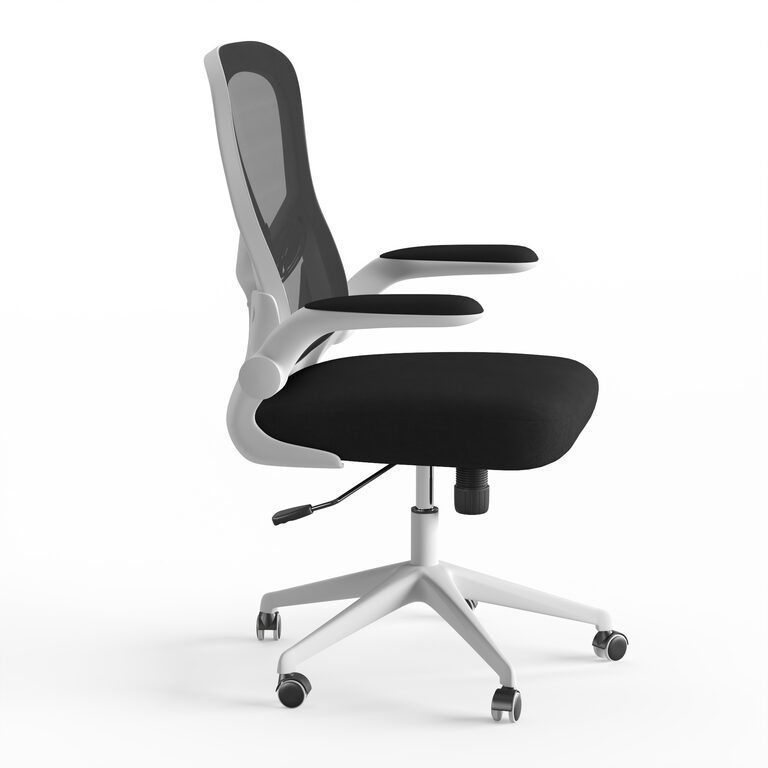 Кресло компьютерное HBADA ergonomic double-waisted waist computer chair HDNY163WM White