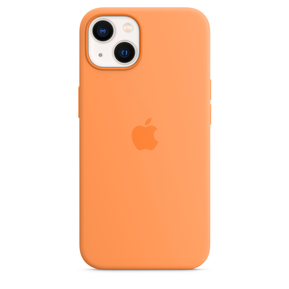 Чехол Apple для iPhone 13 Silicone Case MagSafe Marigold (MM243ZE/A)