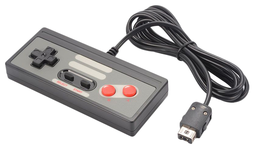 Геймпад Nintendo NES Classic Mini Controller для Nintendo Classic Black (CLV-A-CNES)
