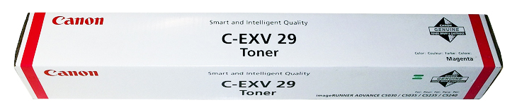 Тонер для лазерного принтера Canon C-EXV29M пурпурный, оригинал