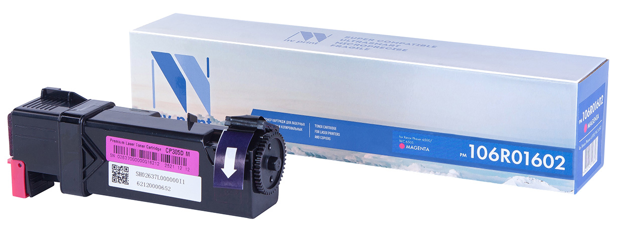 Картридж для лазерного принтера NV Print 106R01602, пурпурный
