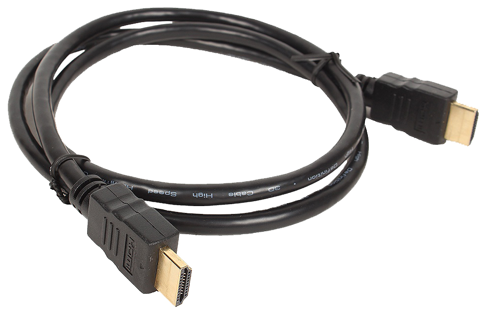 Кабель VCOM HDMI - HDMI 1м Black (TCG200)