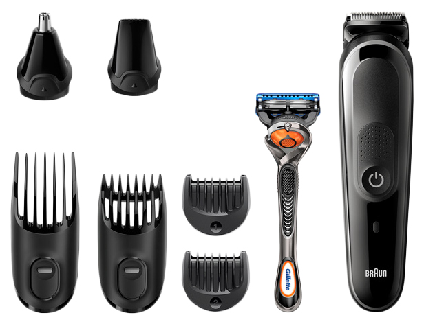 Триммер Braun MGK5060+бритва Gillette