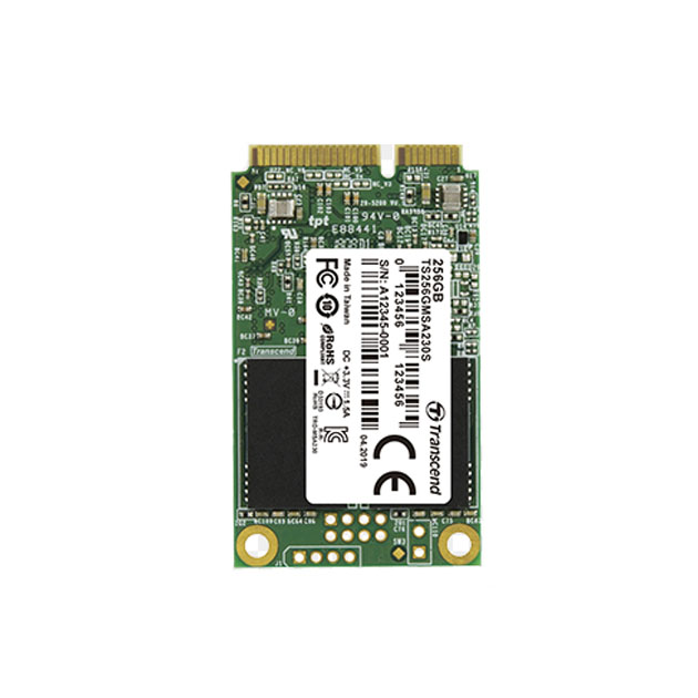 SSD накопитель Transcend MSA230S mSATA 256 ГБ (TS256GMSA230S)