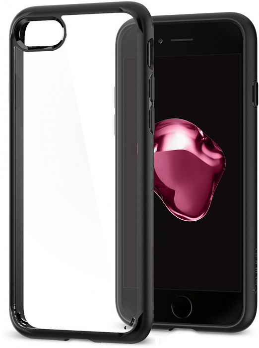 Чехол Spigen Ultra Hybrid 2 (042CS20926) для iPhone 7 (Black)