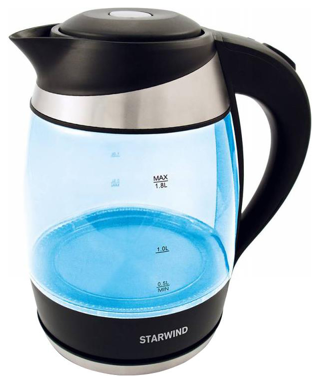 Чайник электрический STARWIND SKG2218 1.8 л Blue, Black