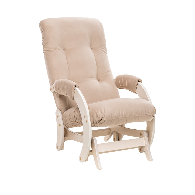 Кресло-качалка Модель 68 (Leset Футура), дуб беленый, ткань V 18