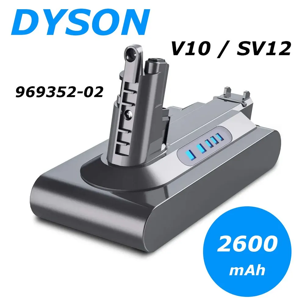 Аккумулятор для беспроводного пылесоса LLB Dyson V10, SV12 2600 мАч