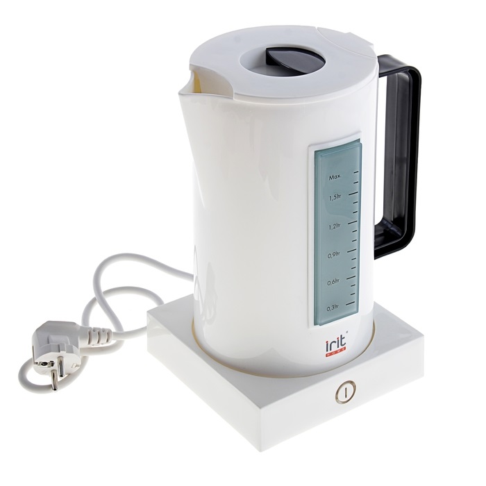 Чайник электрический Irit IR-1227 1.7 л White