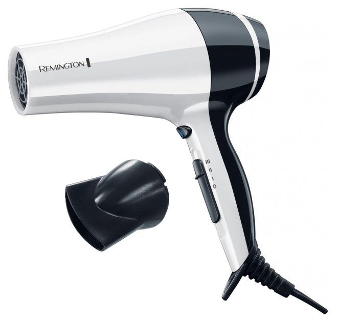 Фен Remington D3080W 2000 Вт White, Black