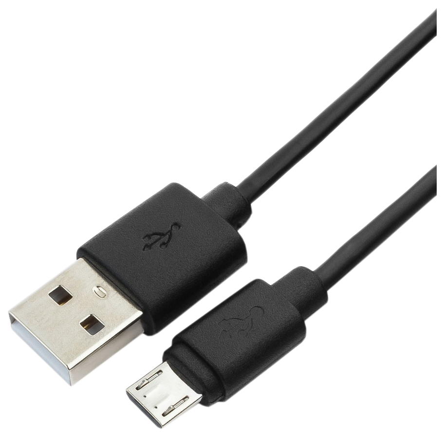 Кабель Гарнизон microUSB 1м Black