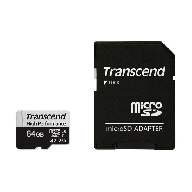 Карта памяти Transcend Micro SDXC High Performance 64GB