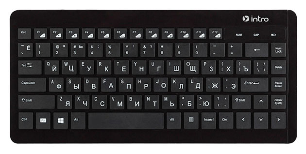 Беспроводная клавиатура Intro KW474B Black (Б0015214)