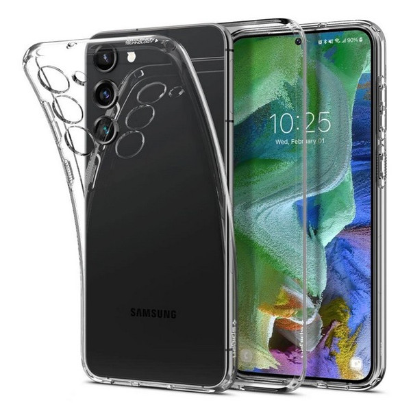 Чехол Spigen Liquid Crystal для Samsung Galaxy S23+ (ACS05662) прозрачный