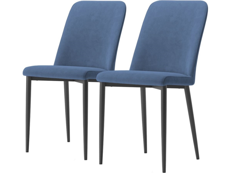 Комплект стульев Linotorg Софт 2шт, синий