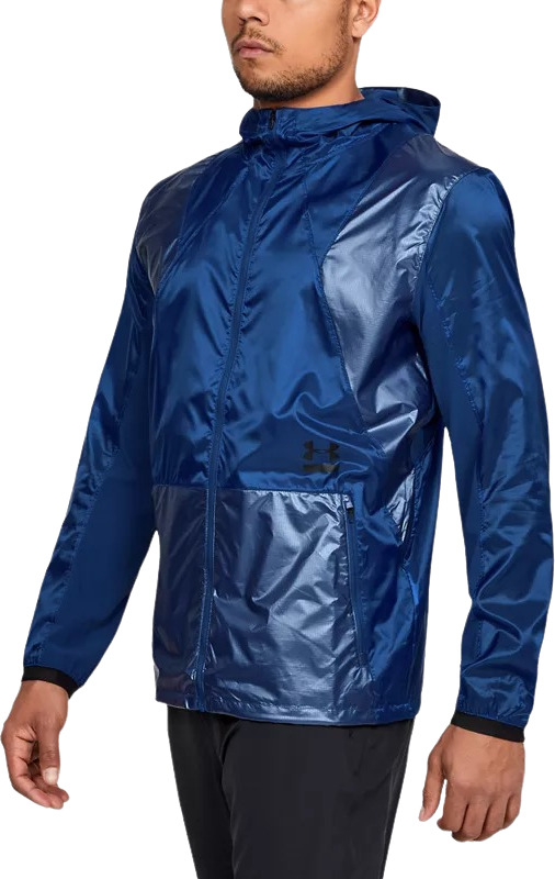 Ветровка мужская Under Armour Perpetual FZ Jacket синяя XL
