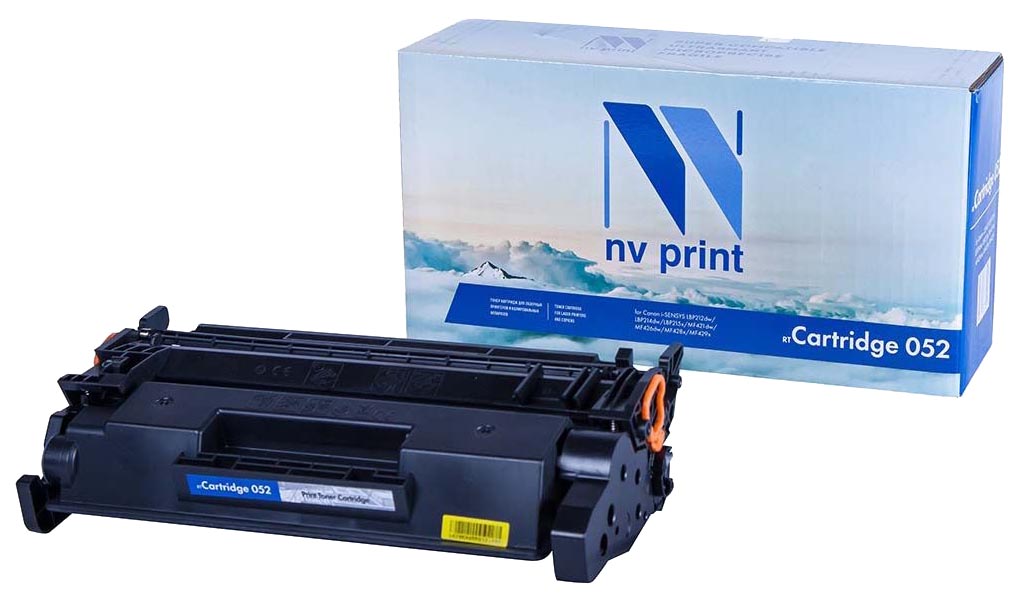 Картридж для лазерного принтера NV Print 052, черный