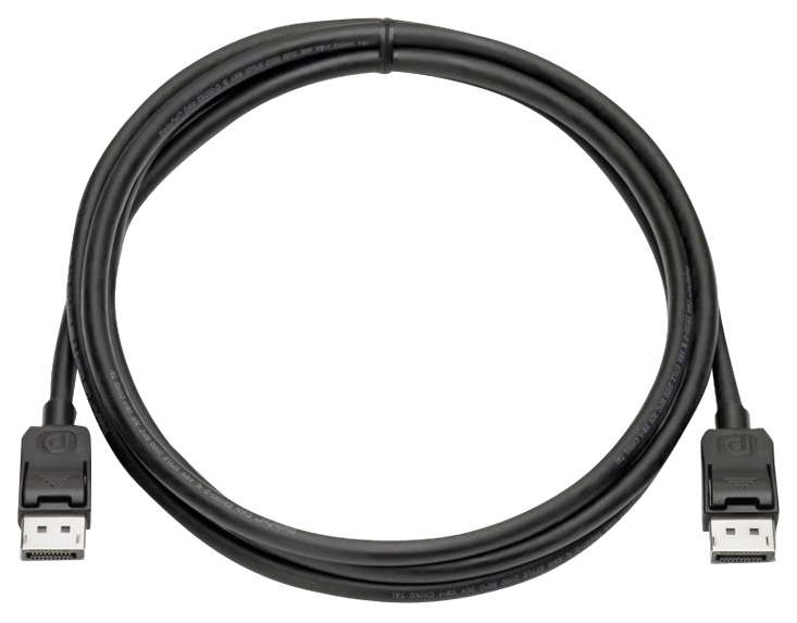 Кабель HP DisplayPort-DisplayPort, M-M 2м Black (VN567AA)
