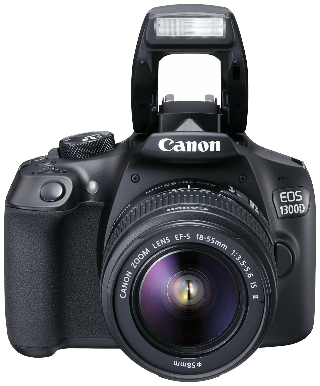 Фотоаппарат зеркальный Canon EOS 1300D 18-55mm IS II Black