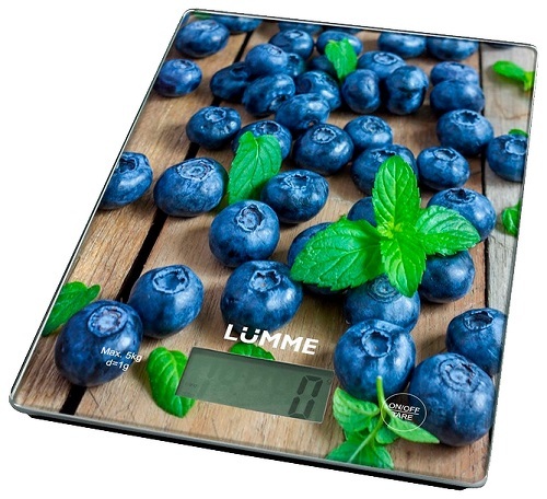 Весы кухонные LUMME LU-1340 Blueberry placer