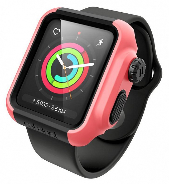 Чехол Catalyst Impact Protection для смарт-часов Apple Watch 42mm розовый